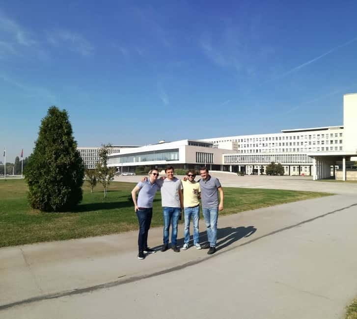 Belgrade: Space architecture tour - brutalist architecture - Detailed Walkthrough of the Tour