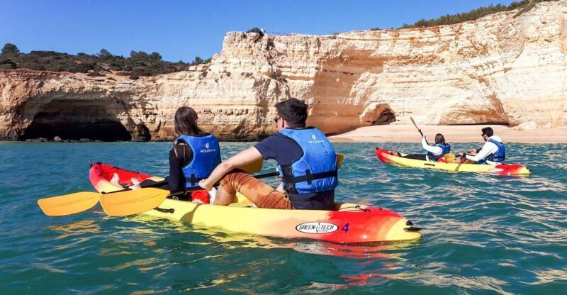 Benagil: Benagil Caves and Secret Spots Guided Kayaking Tour - Key Points