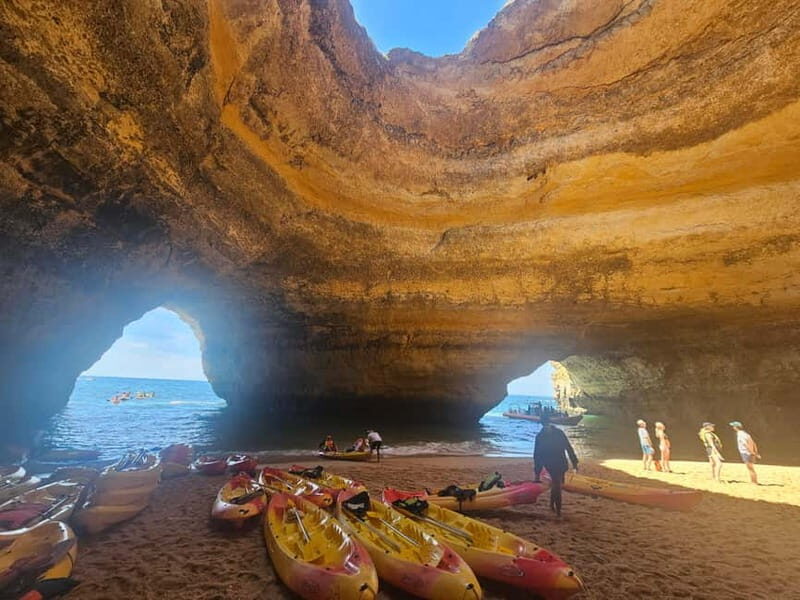 Benagil: Benagil Caves Guided Kayak Tour - Key Points
