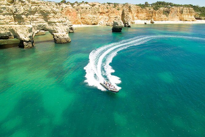 Benagil Cave and Marinha Beach Boat Tour from Portimao - Key Points