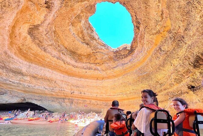 Benagil Caves & Praia da Marinha with multilingual guide - Key Points