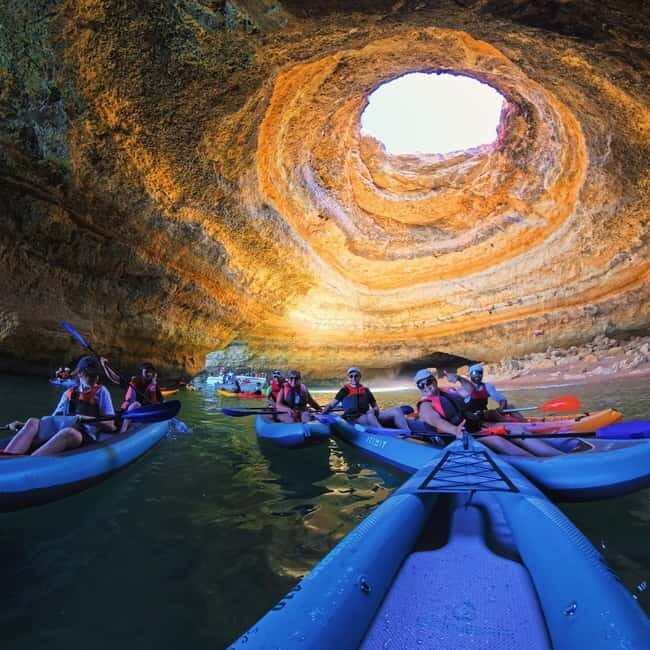 Benagil: Guided Kayak Tour inside caves and Praia da Marinha - The Value of This Experience