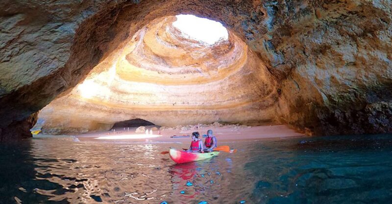 Benagil: Kayaking Adventure in Benagil Caves & Marinha Beach - Key Points  