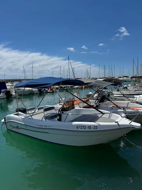 Benalmádena: Alquiler de barcos sin licencia Costa del Sol - Key Points