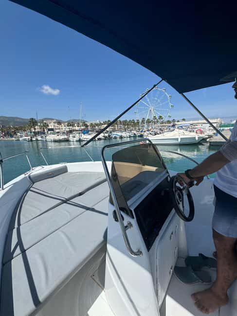 Benalmádena: Alquiler de barcos sin licencia Costa del Sol - The Itinerary Breakdown