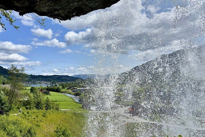 Bergen: Hardangerfjord, Waterfalls, Culture & Apple pie - Steinsdalsfossen Waterfall – The Walk Behind the Water