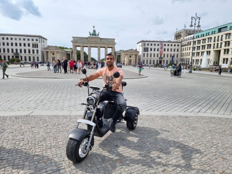 Berlin: 3-Hour Guided Small Group Fat Tire E-Scooter Tour - Key Points  