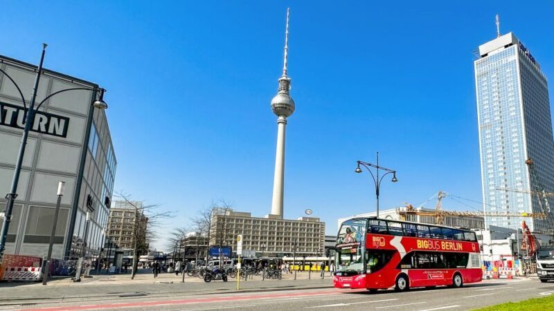 Berlin: Big Bus Hop-On Hop-Off Sightseeing Tour & Currywurst - An Overview of the Experience