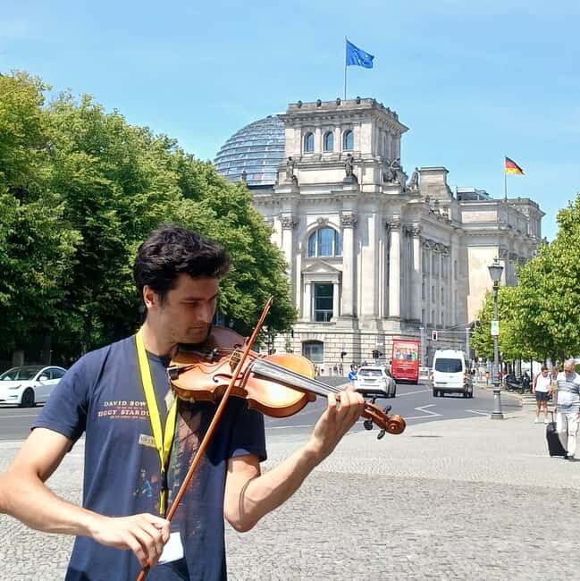 Berlin: Historical Walking Tour with Live Music - Key Points  