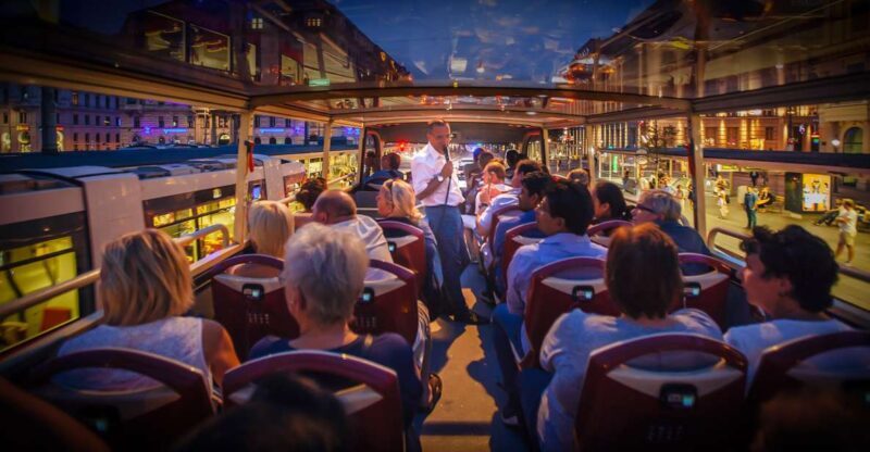Berlin: Live-Guided Evening Sightseeing Tour by Open-top Bus - An In-Depth Look at the Berlin Evening Bus Tour