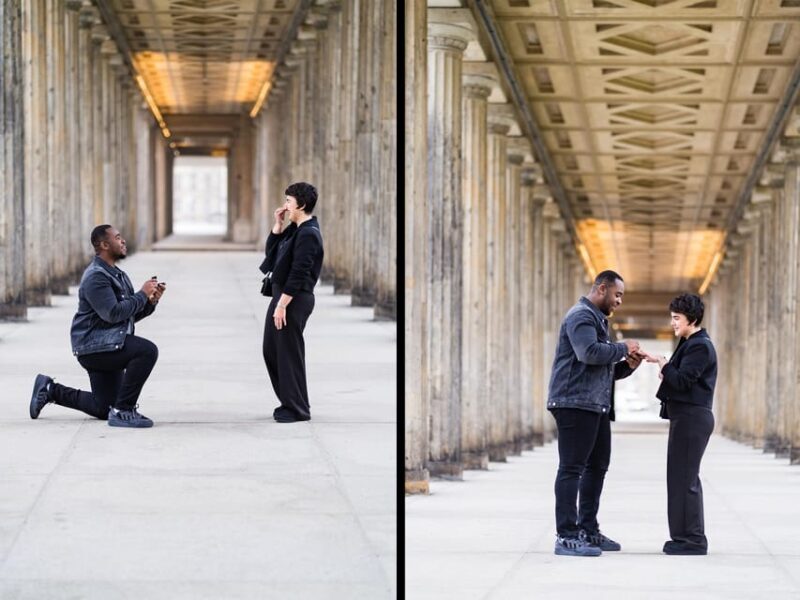 Berlin Love Story: Surprise Proposal Photography Session - The Value of This Proposal Photography Experience