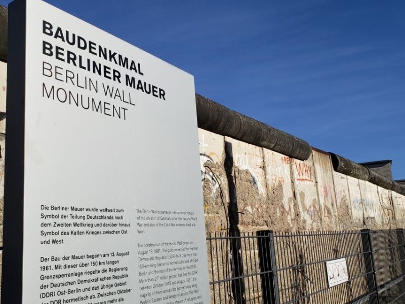 Berlin: The Wall and Cold War - a Private Walking Tour - Key Points