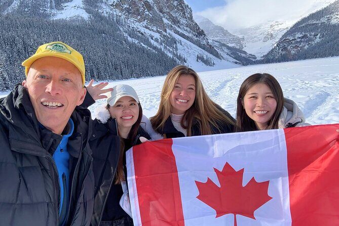 Best of Banff in Winter & Wildlife & Crazy Carpet Sled - Discover the Magic of Banff in Winter with This All-Inclusive Small Group Tour