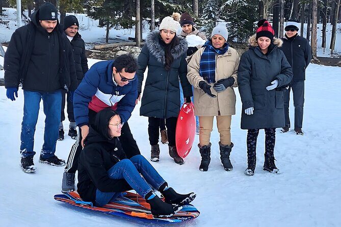 Best of Banff in Winter & Wildlife & Crazy Carpet Sled - The Sum Up