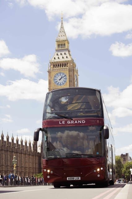 Best of London by LE GRAND - London's Luxury Bus Tour - FAQ