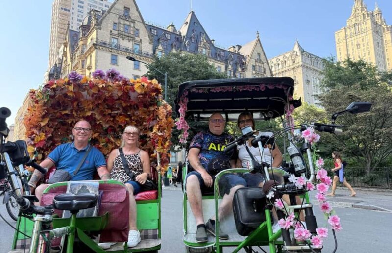Best of NYC:Top-Rated Central Park Gossip Girl Pedicab Tour - FAQ