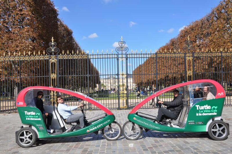 Best of Paris Private Rickshaw bike Tour with guide - The Experience in Practice