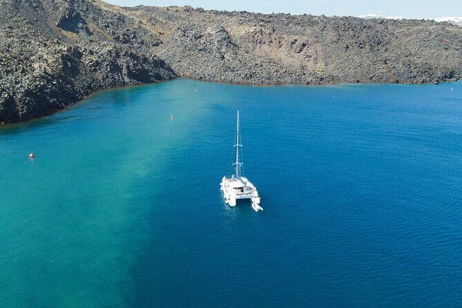 Best of Santorini Private Half-Day Catamaran Cruise with transfer and meal - In-Depth Look at the Itinerary
