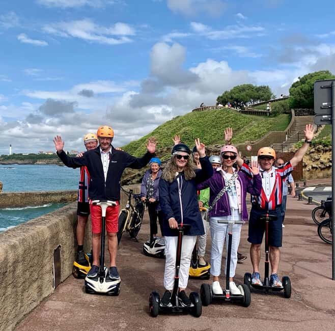 Biarritz happiness: Guided tour by Segway/e-bike + Pala - Key Points