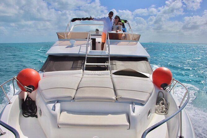 Big Yacht 48ft Rental up to 15 Pax snorkel - An In-Depth Look at the Cancun Yacht Experience