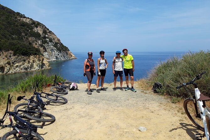 Bike-Nic Half Day Tour to the Bunkers of Monte Enfola - End of the Tour: Return to Portoferraio
