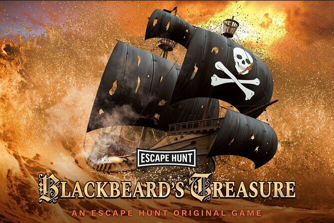 Blackbeard's Treasure - An Escape Hunt Experience - Key Points