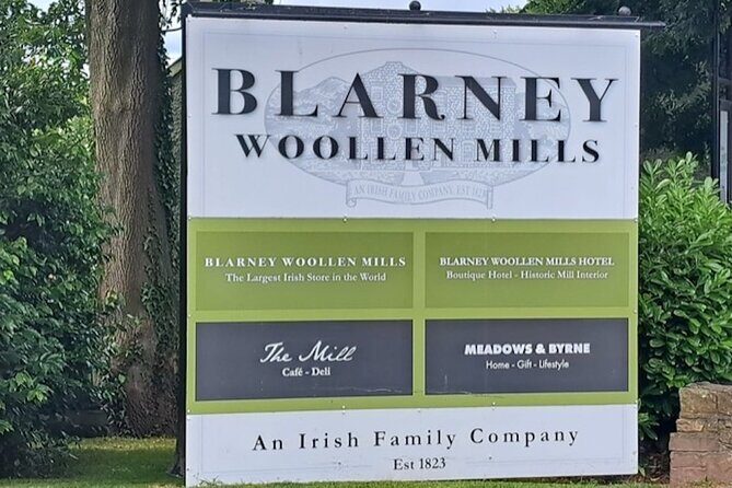 Blarney Castle, Kinsale & Cork City Centre - What’s Not Included