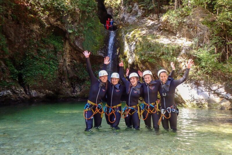 Bled: Guided Canyoning Tour with Transport - Key Points