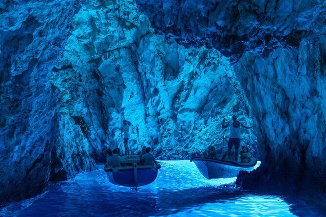 Blue & Green Cave Vis Island and Pakleni Islands Private Day Trip from Hvar - Detailed Breakdown of the Itinerary