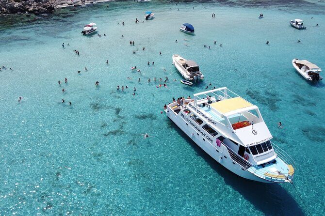Blue Lagoon Akamas Bus and Boat Tour with Water Slide from Paphos - What You Get for the Price