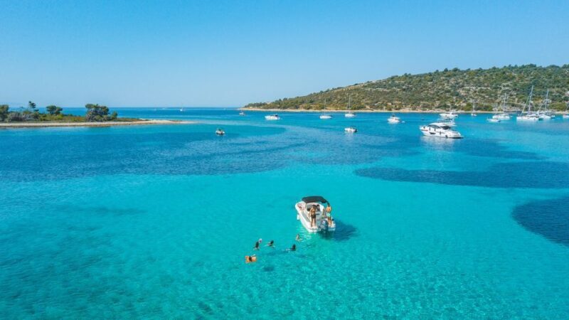 Blue Lagoon and hidden gems of island olta - First Stop: The Blue Lagoon Beach