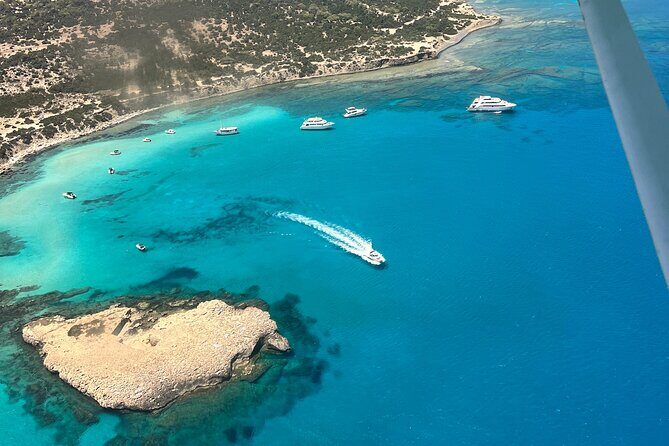 Blue Lagoon Latchi Pafos, boat trip with water slide F/D - Overview of the Tour
