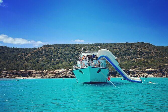 Blue Lagoon trip with slide & music departing from Latchi harbour - Who Will Love This Tour?