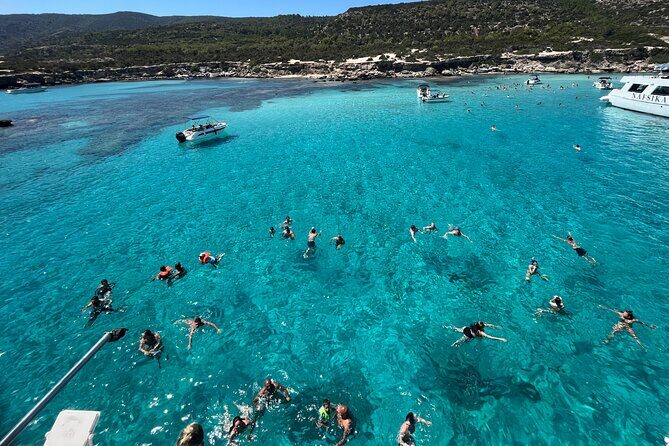 Blue Lagoon trip with slide & music departing from Latchi harbour - FAQs