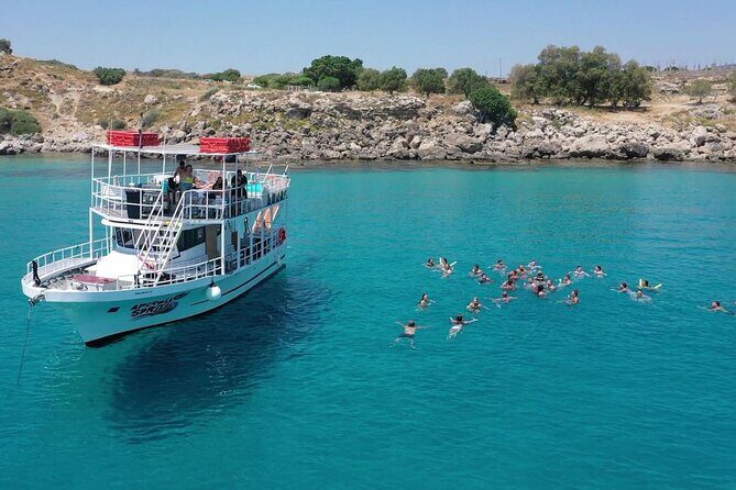 Boat Cruise in Lindos with Swim Stops & Meal Deal - The Detailed Itinerary and What to Expect