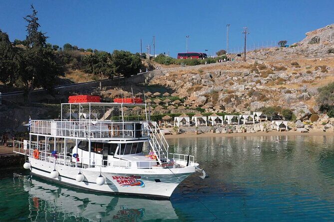 Boat Cruise in Lindos with Swim Stops & Meal Deal - Frequently Asked Questions