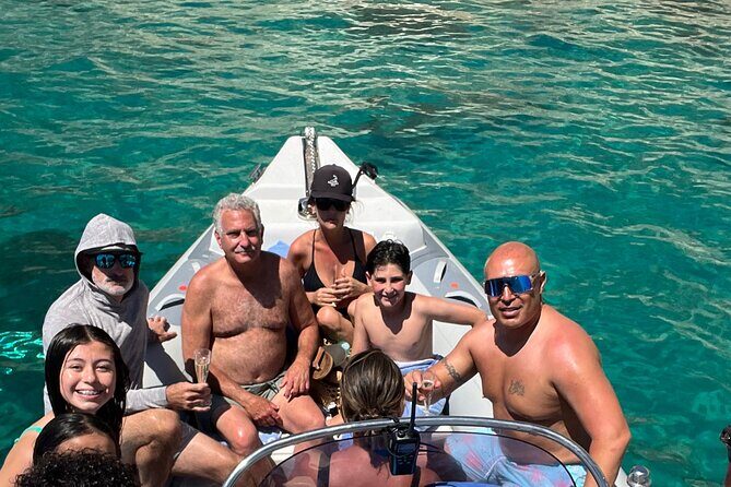 Boat excursion from Marina Piccola Cagliari with aperitif - An In-Depth Look at the Sardinian Coastal Boat Tour