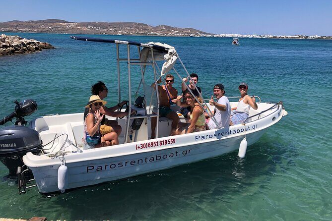 Boat rental in the Coast of Paros - Summary of the Experience