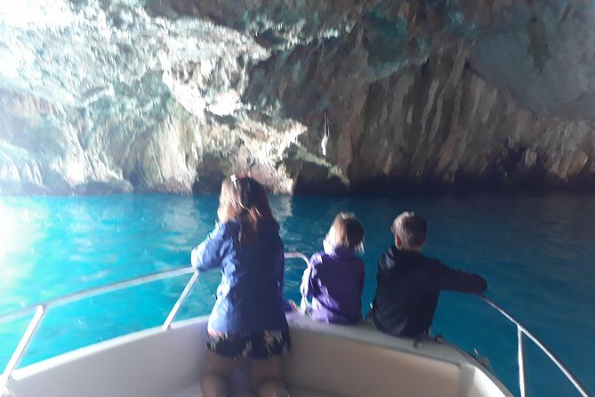 Boat tour to Lady of the Rock , Submarine base & Blue Cave swim - What to Expect from the Water Experience