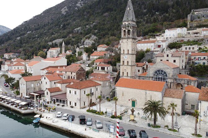 Boat tour to Lady of the Rock , Submarine base & Blue Cave swim - The Sum Up