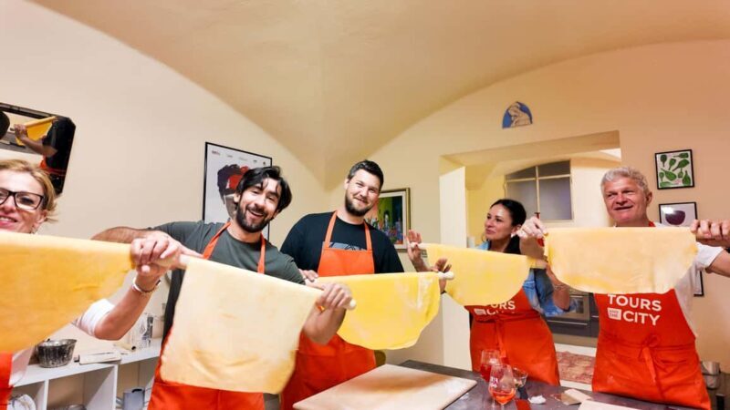 Bologna: Pasta Cooking Class, Ragu, Spritz, Wine & Gelato - Key Points