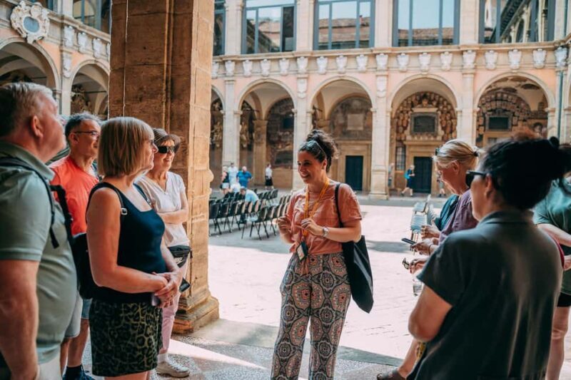 Bologna Walking tour with Tower Sky View and Archiginnasio - What Past Travelers Say