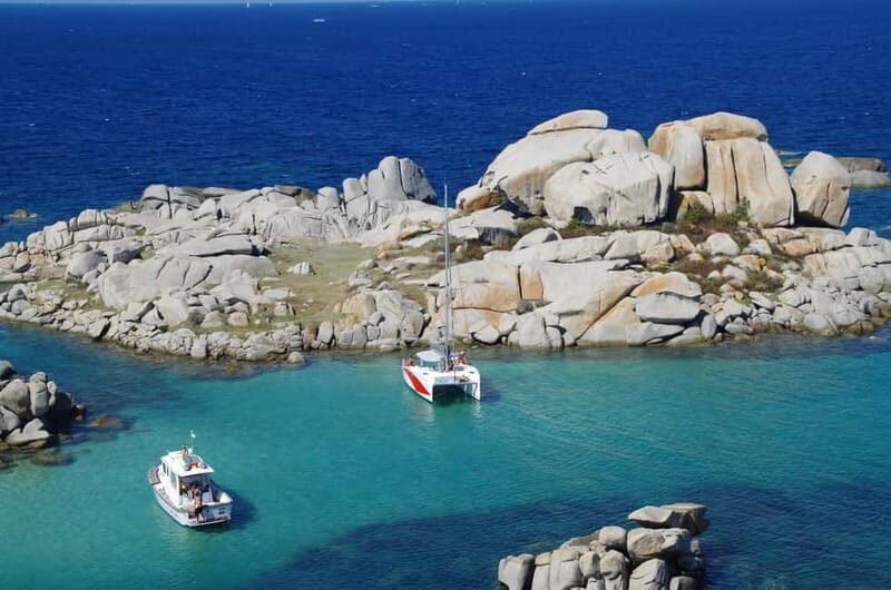 Bonifacio: Catamaran trip with snorkeling at the Lavezzi Islands - Key Points