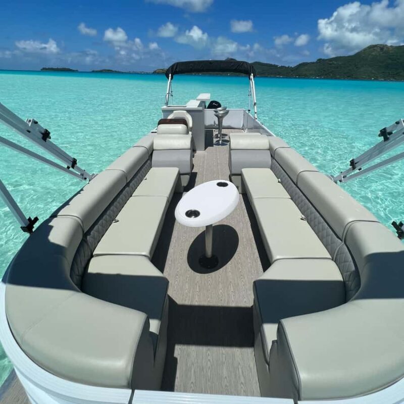Bora Bora Private Lagoon Tour on a Prestigious Pontoon Boat - The Sum Up