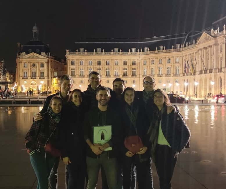Bordeaux Night Walk ending with Wine and cheese Tasting - Practical Details