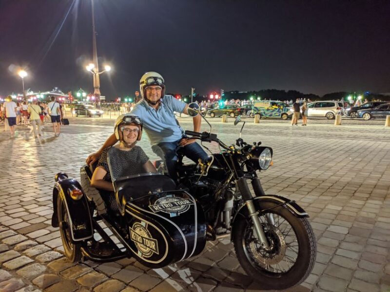Bordeaux: Nighttime Sidecar Tour with Wine Tasting - Authentic Insights from Reviews