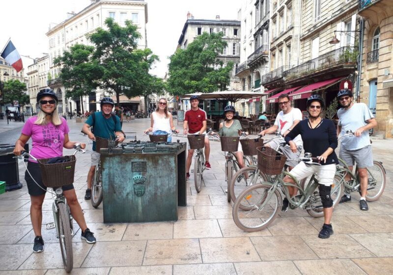 Bordeaux: Top Landmarks & Historic Bike Tour - The Local Snack and Rest Stops