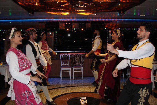 Bosphorus Sightseeing Cruise with Turkish Live Show and Dinner - The Sum Up