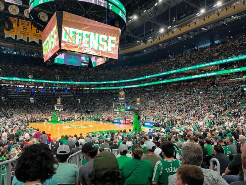Boston: Boston Celtics Basketball Game Ticket at TD Garden - Comparative Value