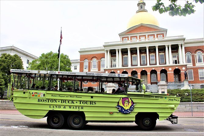 Boston Duck Boat Sightseeing City Tour with Cruise Along Charles River - Practical Considerations